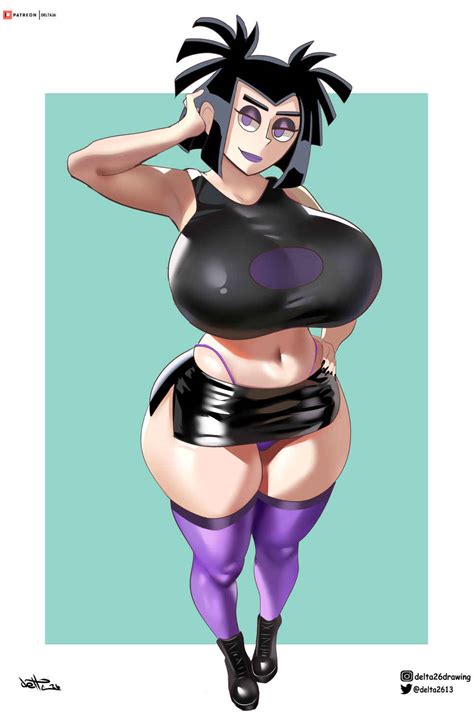 Rule 34 1girls Breasts Danny Phantom Delta26 Female Female Only Goth
