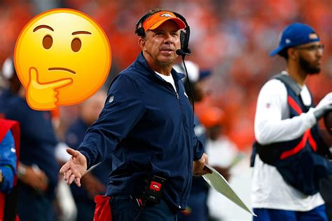 Broncos Head Coach Did This During Sundays Game Was It Lucky