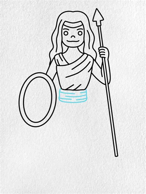 Draw Athena Helloartsy