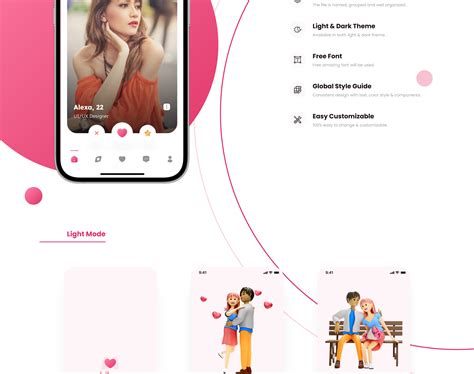 Likee Dating App Ui Kit Figma Ios Ui Kit