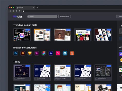 Uplabs Website Redesign Challenge By Danish Javed Saas Designer