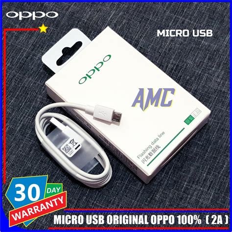 Jual Kabel Data Oppo ORIGINAL 100 Micro USB Fast Charging Shopee
