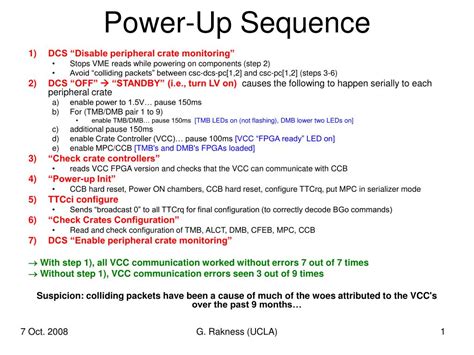 PPT Power Up Sequence PowerPoint Presentation Free Download ID 4318802