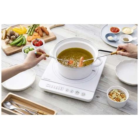 Iris 509376 Ihコンロ 1400w Ihk T35 W Iris Ohyama｜アイリスオーヤマ 通販 ビックカメラcom