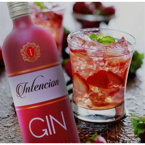 Gin Intencion Strawberry 900ml Gin Magazine Luiza