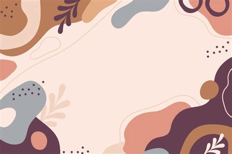 손으로 그린 테라코타 배경 무료 벡터