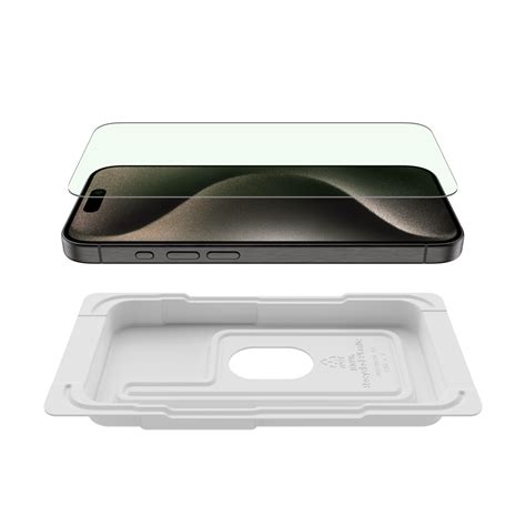 Iphone 15용 Ultraglass 2 블루라이트 필터 강화유리 보호 필름 Belkin Belkin Kr