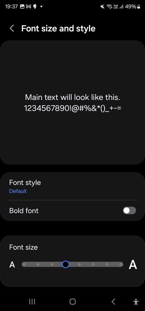 One UI 6 S New Font Not Looking Good Switch Back To The Old One