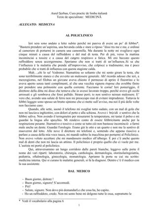49716599 Limba Italiana Capitol Medicina PDF