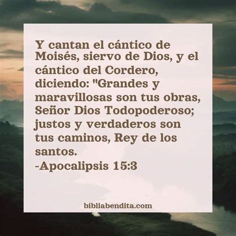 Explicación Apocalipsis Y cantan el cántico de Moisés siervo de Dios y el cántico del