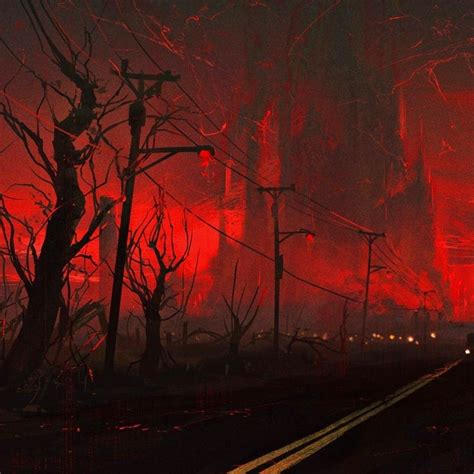 Pin By Анастасия On чтосохр Dark Red Wallpaper Red Wallpaper Scenery
