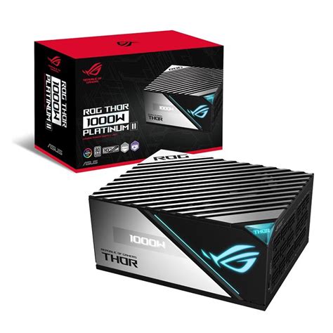 ROG 雷神 2 代 1000W 电源上市搭载 OLED 屏配 12pin 显卡供电线缆 IT之家
