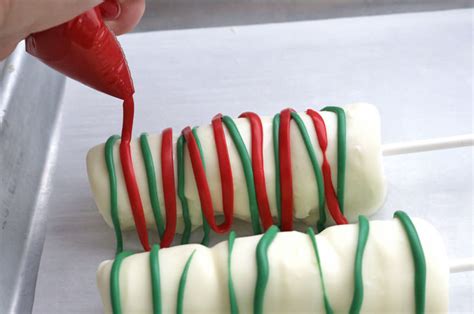White Christmas Marshmallow Pops Two Sisters