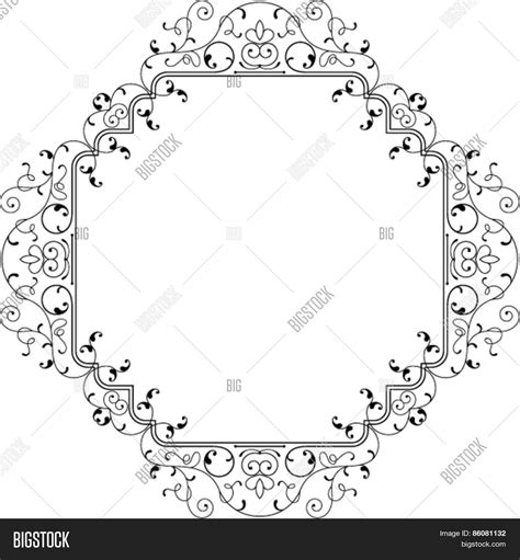 Frame Border Design Vector Photo Free Trial Bigstock