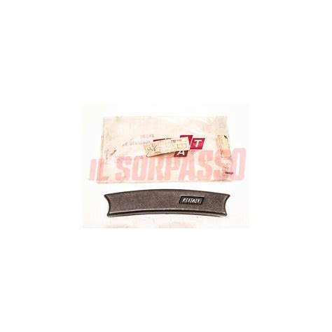 PULSANTE CLACSON VOLANTE STERZO FIAT 127 CL ORIGINALE MARRONE