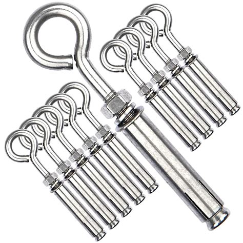 Stainless Steel Expansion Bolts Wall Concrete Anchor Bolt With Nut