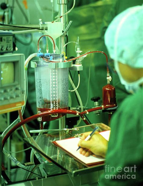 Heart Lung Machine During A Heart Operation Photograph By Maximilian