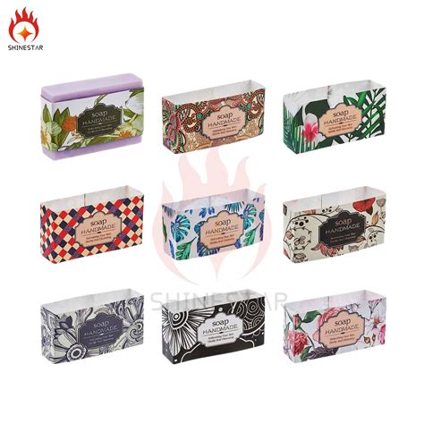 Hard Paper Soap Sleeves Cover Soap Bar Packaging Label Soap Packaging