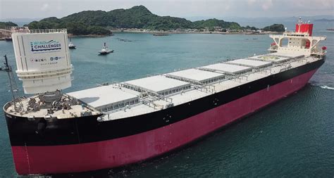 First Bulker With Rigid Sail Launched In Japan