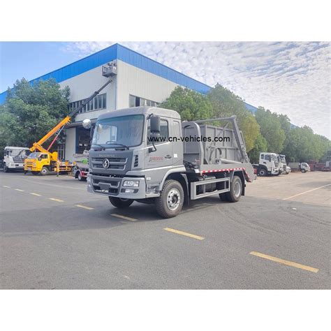 Shacman 10m3 Loader 10 Ton Swing Arm Refuse Skip Garbage Delivery Truck