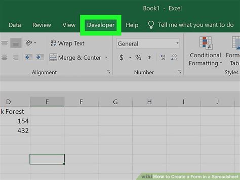 How To Create A Form In A Spreadsheet With Pictures WikiHow