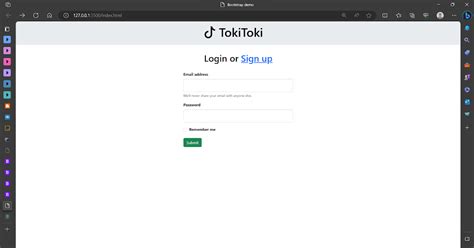 Pweb Tugas 5 Bootstrap Form Login