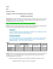 Sci Unit Lab Report Docx Name Date Instructor S Name