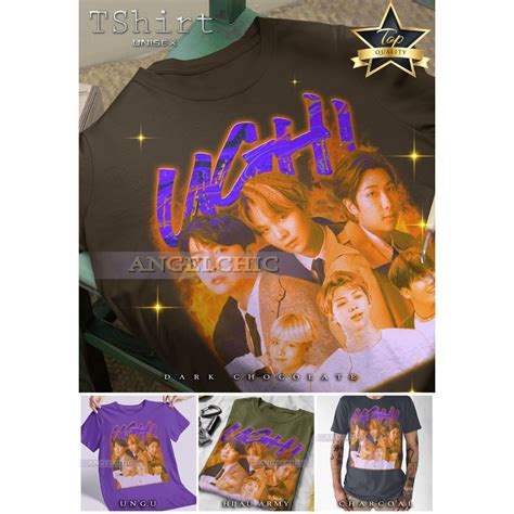 Jual Baju Bts Rap Line Unisex Bootleg Tee Kaos Premium Vintage Retro Rm