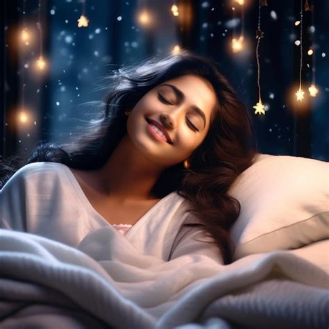 Premium Photo Sleeping Woman