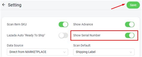 How To Insert Serial Number And Print Out In Invoice Sitegiant Support Centre