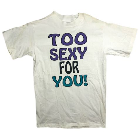 Delta × Other × Vintage Vtg 90s Too Sexy For You Detla Deadstock Grailed