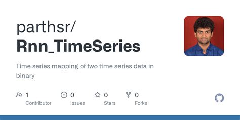 Github Parthsrrnntimeseries Time Series Mapping Of Two Time Series Data In Binary