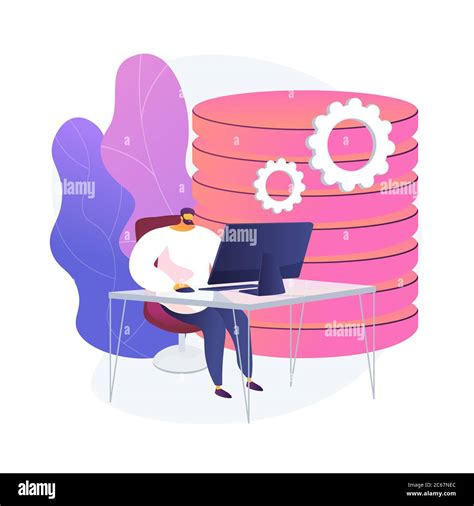Data Analysis Vector Concept Metaphor Stock Vector Image And Art Alamy
