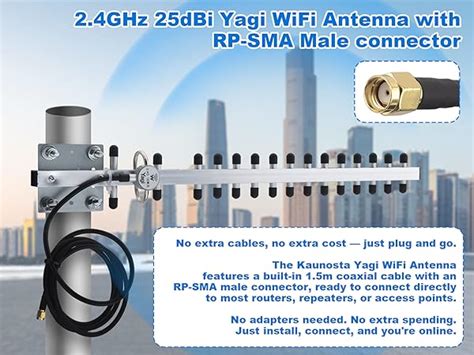 Wifi Extender With Yagi Antenna