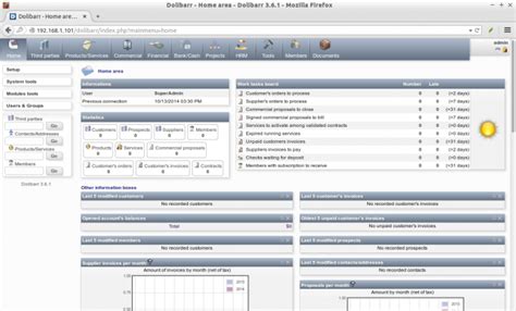 Dolibarr A Free Open Source ERP And CRM Software For SMB Unixmen