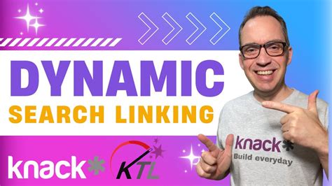 connect your knack grid searches with ktl show and tell knack