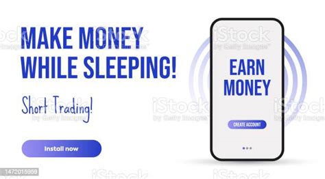 돈을 벌다 돈 또는 캐쉬백 개념 모바일 앱 디자인 현금 보상을받는 사람들을 벌다 웹 방문 페이지 Ui 모바일 앱 배너 템플릿