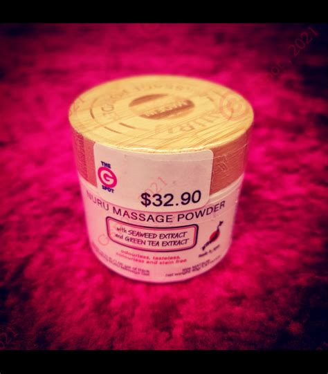 Nuru Massage Powder 40g100g200g Gspot Adult Variety Store