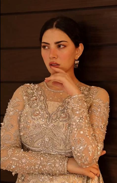 Naimal Khawar Embracing Elegance In Light Blue Traditional Festive