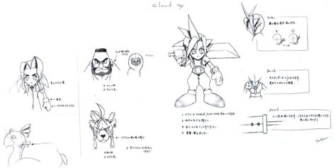 Final Fantasy 7 10 Pieces Of Concept Art That Remind Us What Could