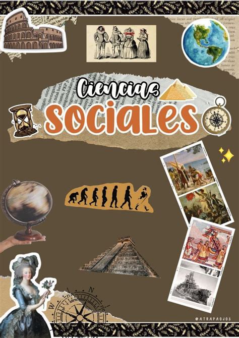 Portada De Ciencias Sociales Caratulas De Ciencias Portadas De Sociales Portada De Cuaderno