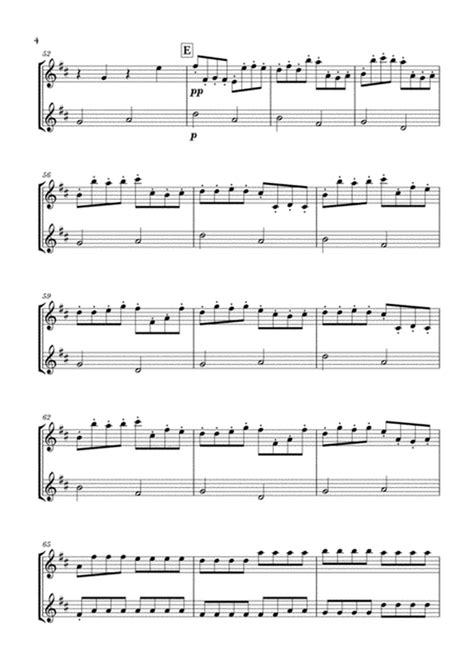 Canon In D For 2 Violins By Johann Pachelbel String Duet Digital