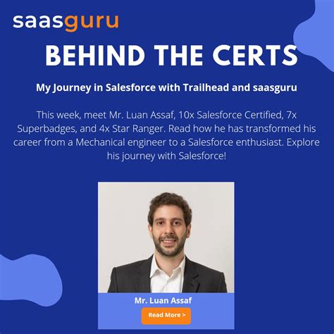 Saasguru On Linkedin Behindthecert Certprep Saasguru Salesforce Salesforceprofessional…