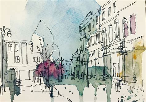 Urban Sketchbook Diary Award Winning Urban Landscape Artist Neil