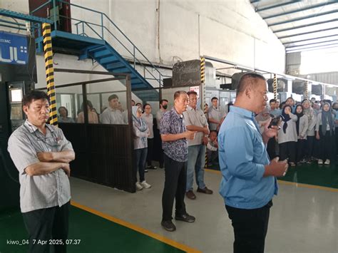 Ketua Serikat Pekerja Fspmi Pt Acmi Ajak Karyawan Tingkatkan Semangat