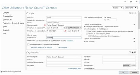 apprendre powershell grâce au centre d administration active directory it connect