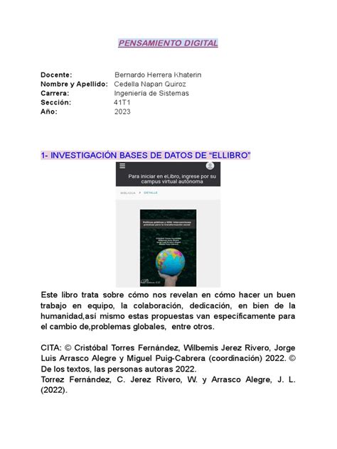 Ejemplo Tarea Sesión 1 Bd Digitales Pdf