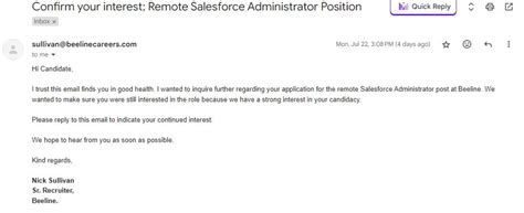 Kyle Cochenour On Linkedin Salesforceadministrator Security Becareful Jobseekers