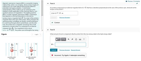 Solved Review Constants Part A If A Proton Is Exposed To Chegg Com