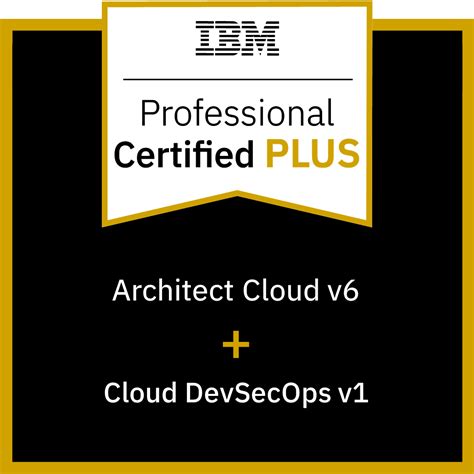 Ibm Certified Professional Architect V6 Plus Ibm Cloud Devsecops V1